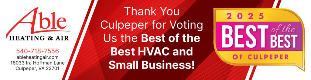 Able Heating & Air | Heating & Cooling Service | Culpeper